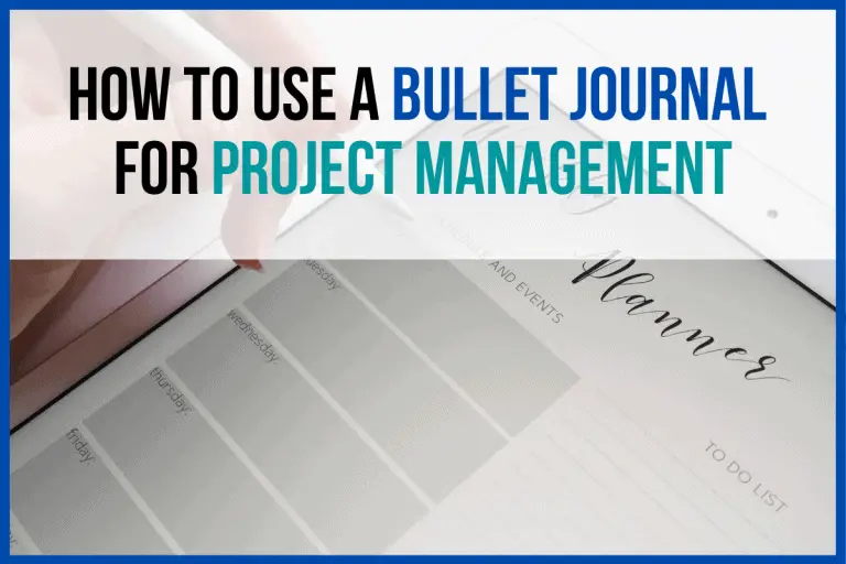How to Use a Bullet Journal for Project Management in 2020 - How to ...